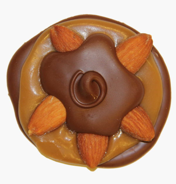 Sugar-Free Dark Chocolate Almond Turtle | Turtle Town